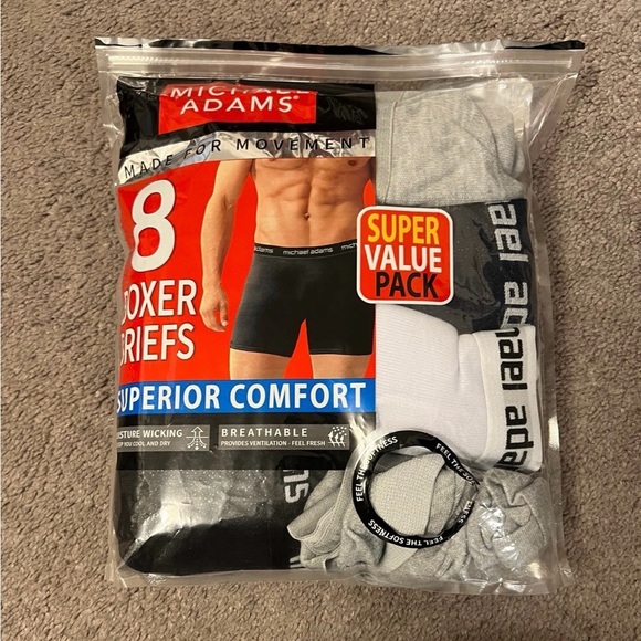 Michael Adams | Underwear & Socks | Michael Adams Boxer Briefs Set Of 7 ...